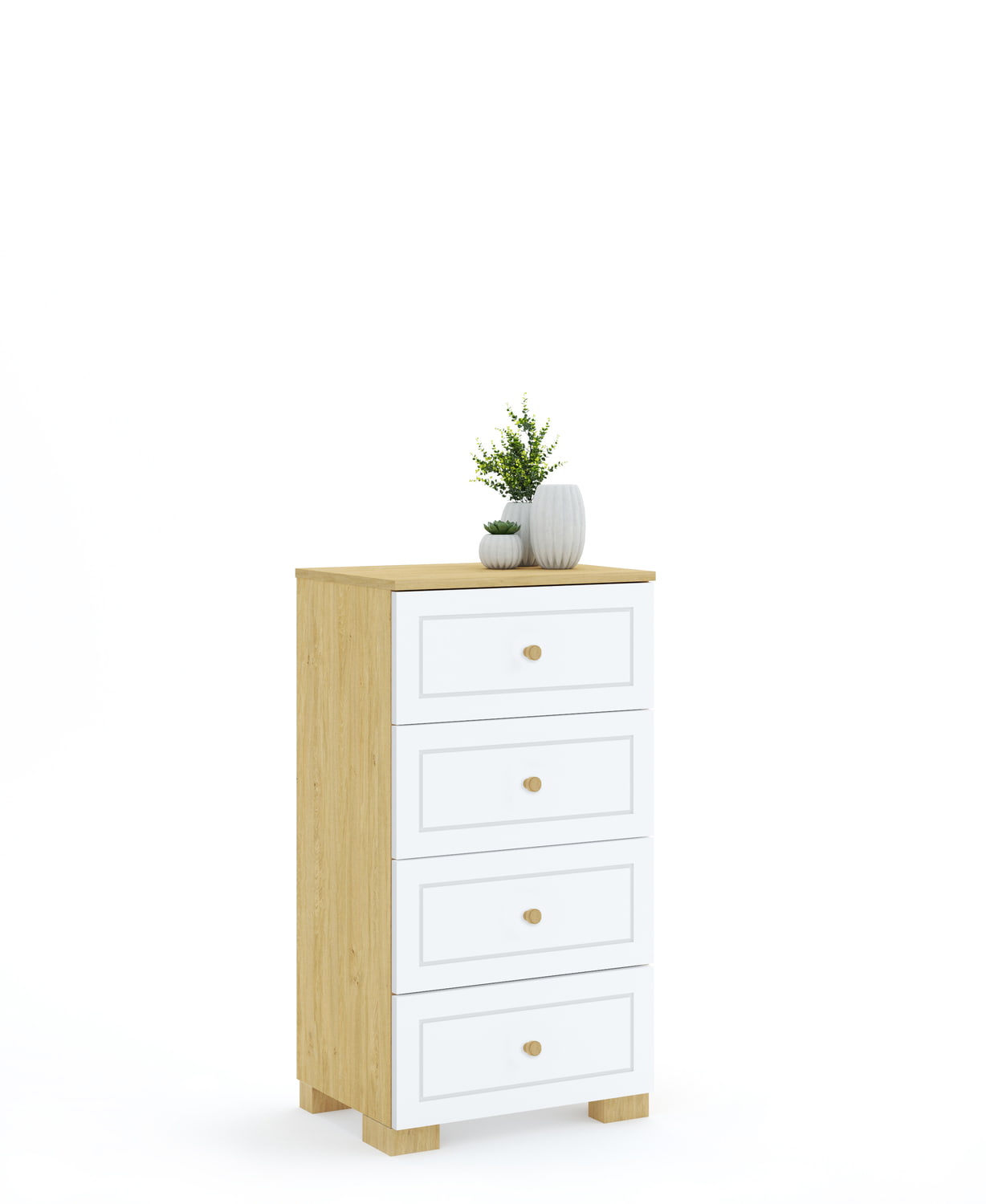 Kumode 55 Frame Oak White - Meblik